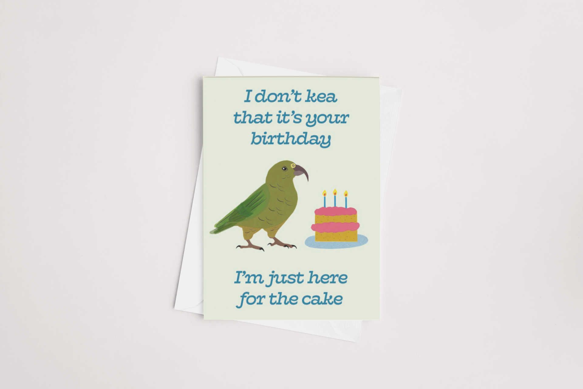 Kea Birthday Card